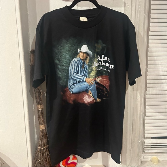 Alan Jackson | Shirts | Vintage Alan Jackson Tshirt 996 | Poshmark